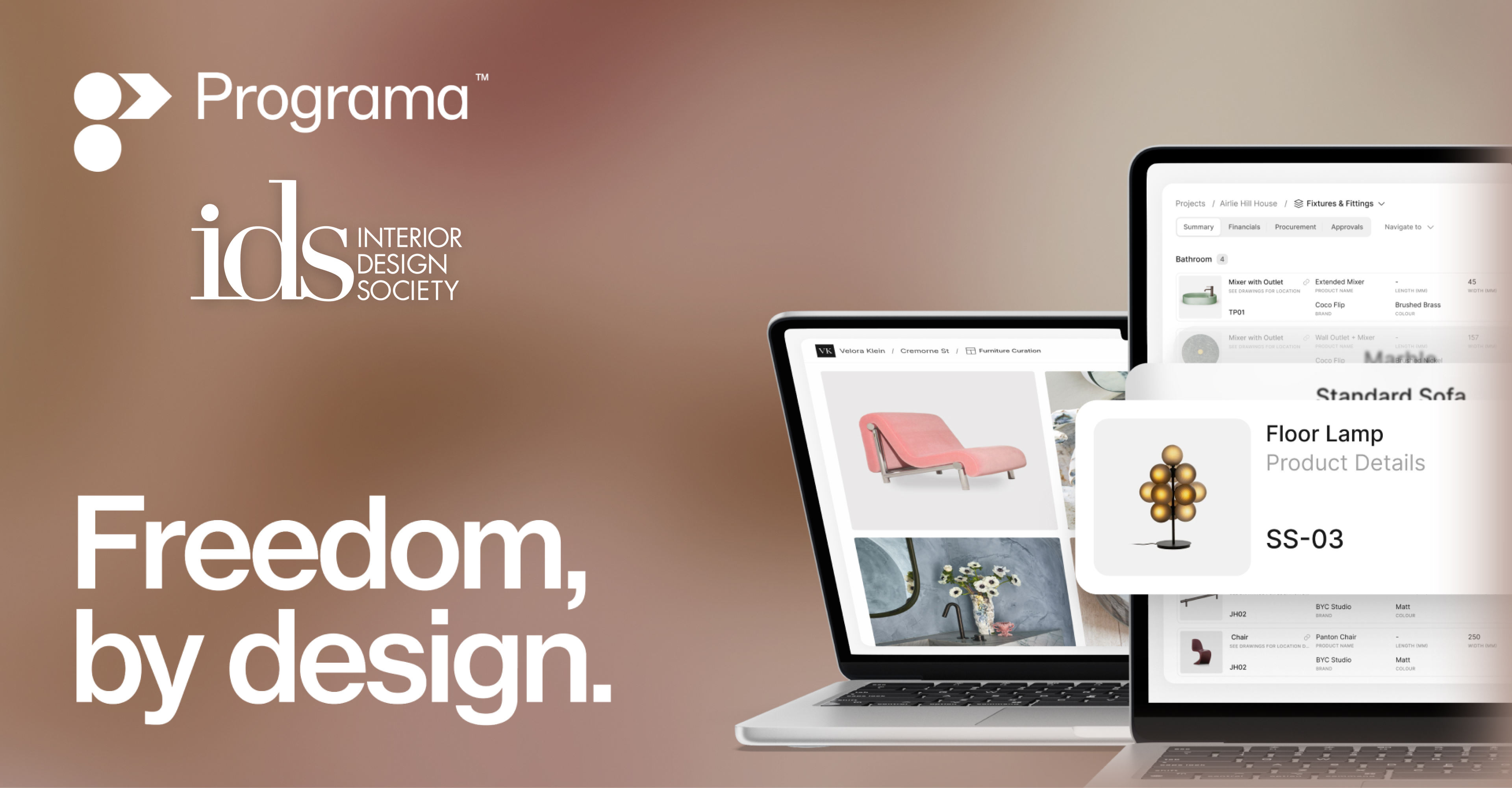 Programa Partnership with Interior Design Society