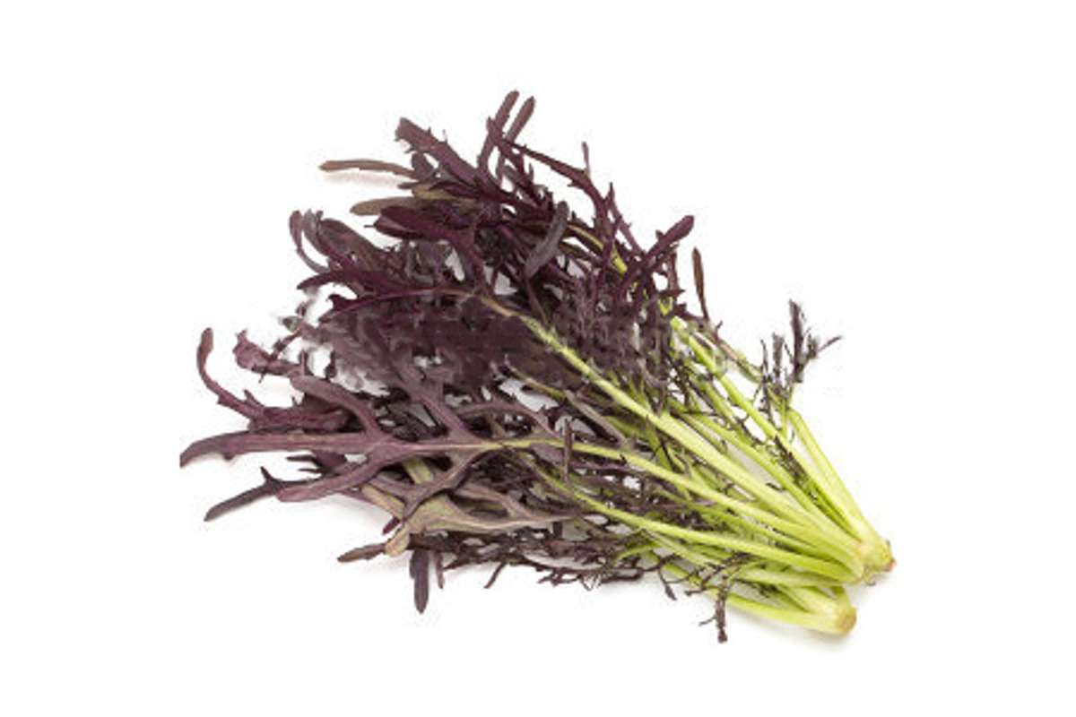 Buy Purple Mizuna For Delivery Near You | Farm To People