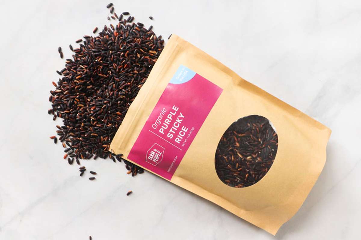 Buy Purple Sticky Rice For Delivery Near You | Farm To People