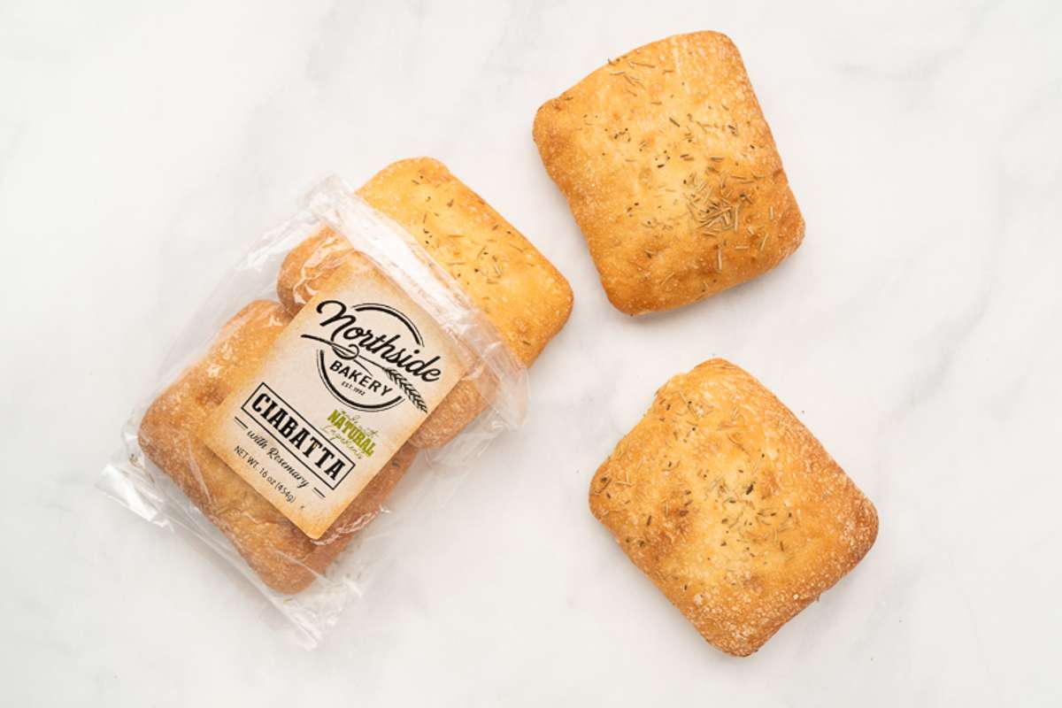 Buy Rosemary Ciabatta Square Rolls For Delivery Near You | Farm To People