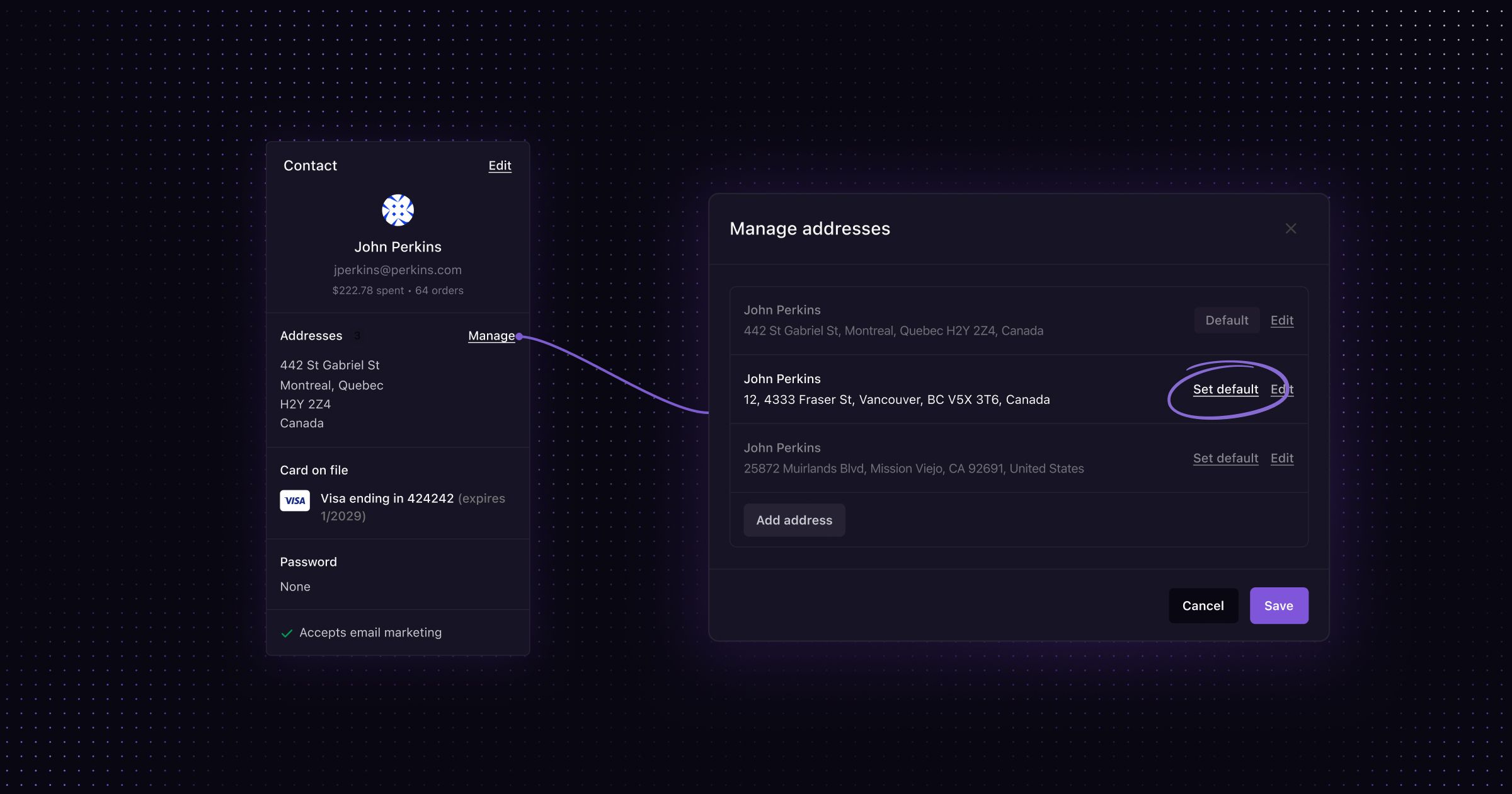 Customer address management | Swell blog