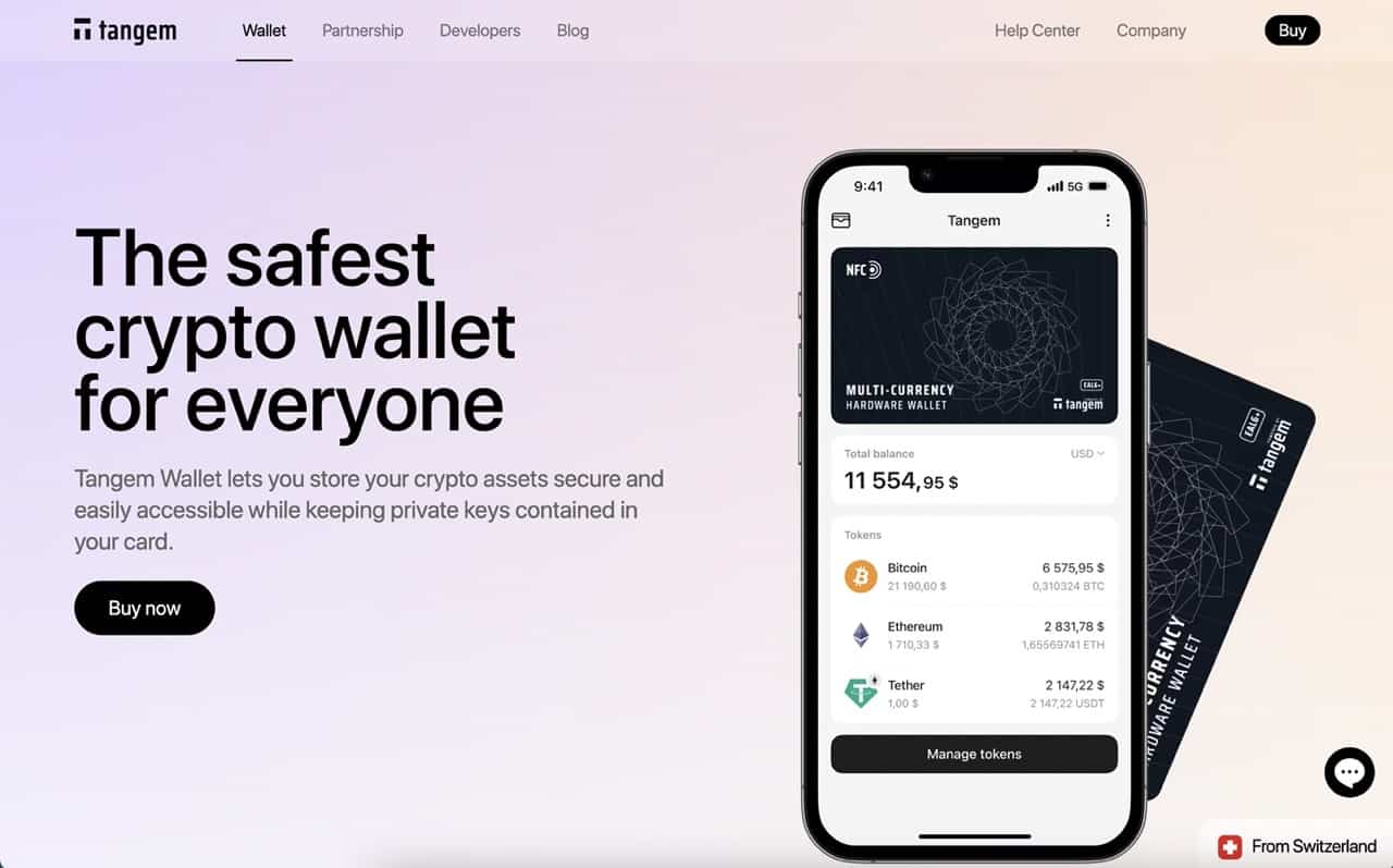 Tangem (04/2025) | BTC-ECHO