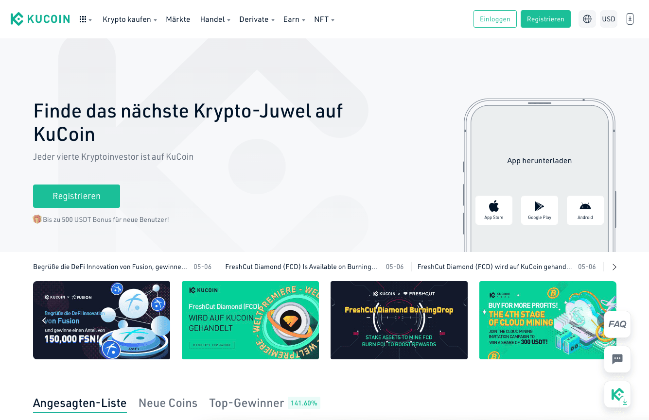 KuCoin - Test und Erfahrungen (12/2025) | BTC-ECHO