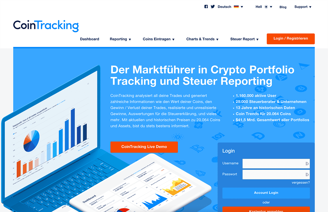 CoinTracking – Test und Erfahrungen (05/2026) | BTC-ECHO