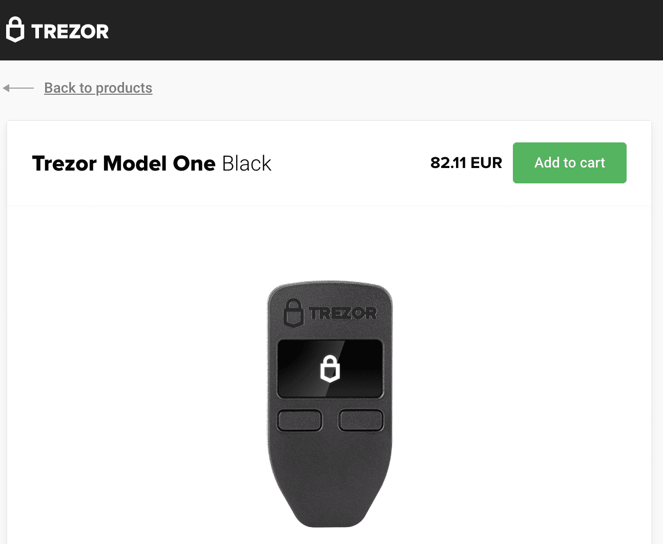 Trezor Model One – Test und Erfahrungen