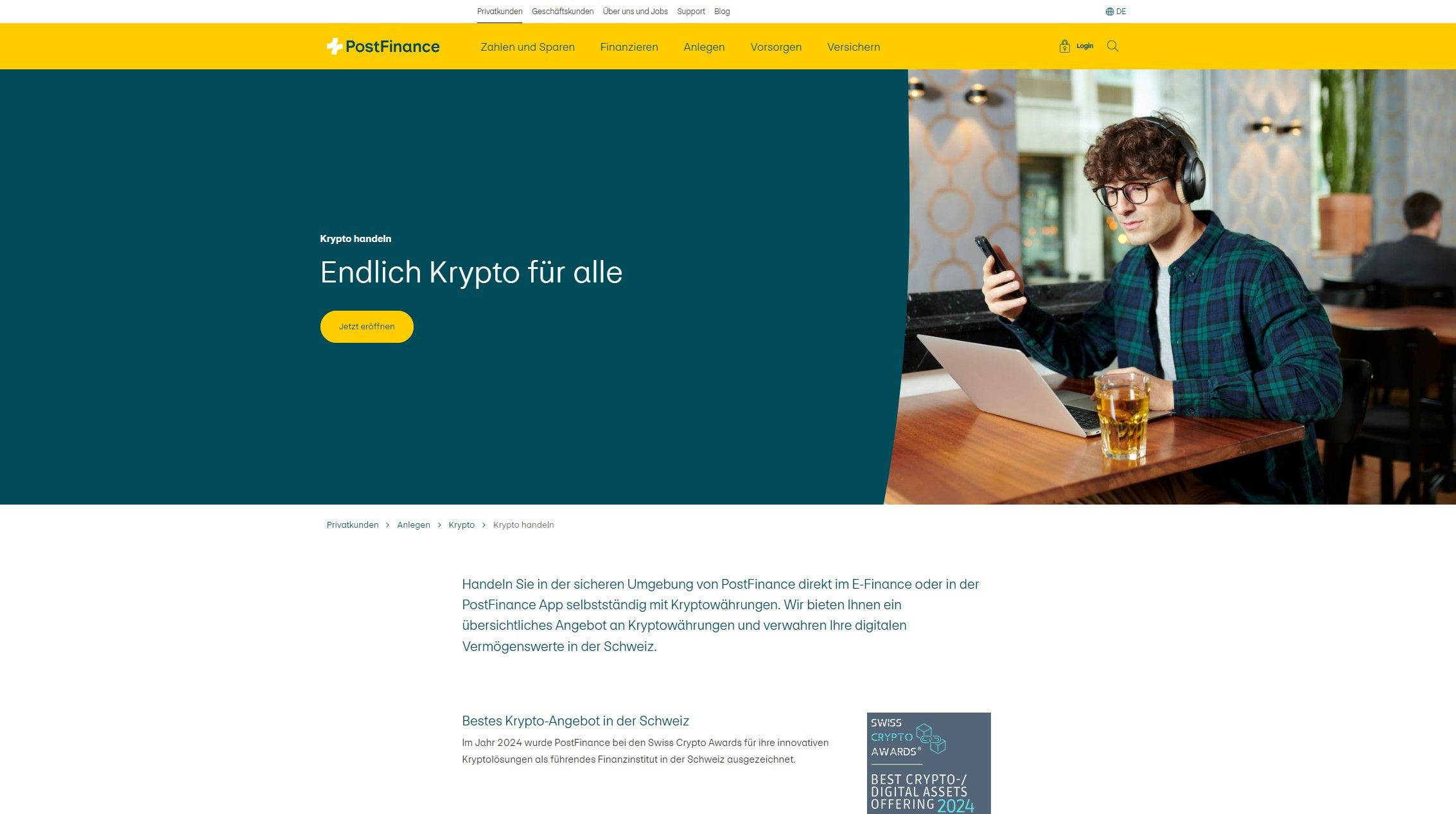 PostFinance: Review und Erfahrungen (04/2025) (03/2026) | BTC-ECHO