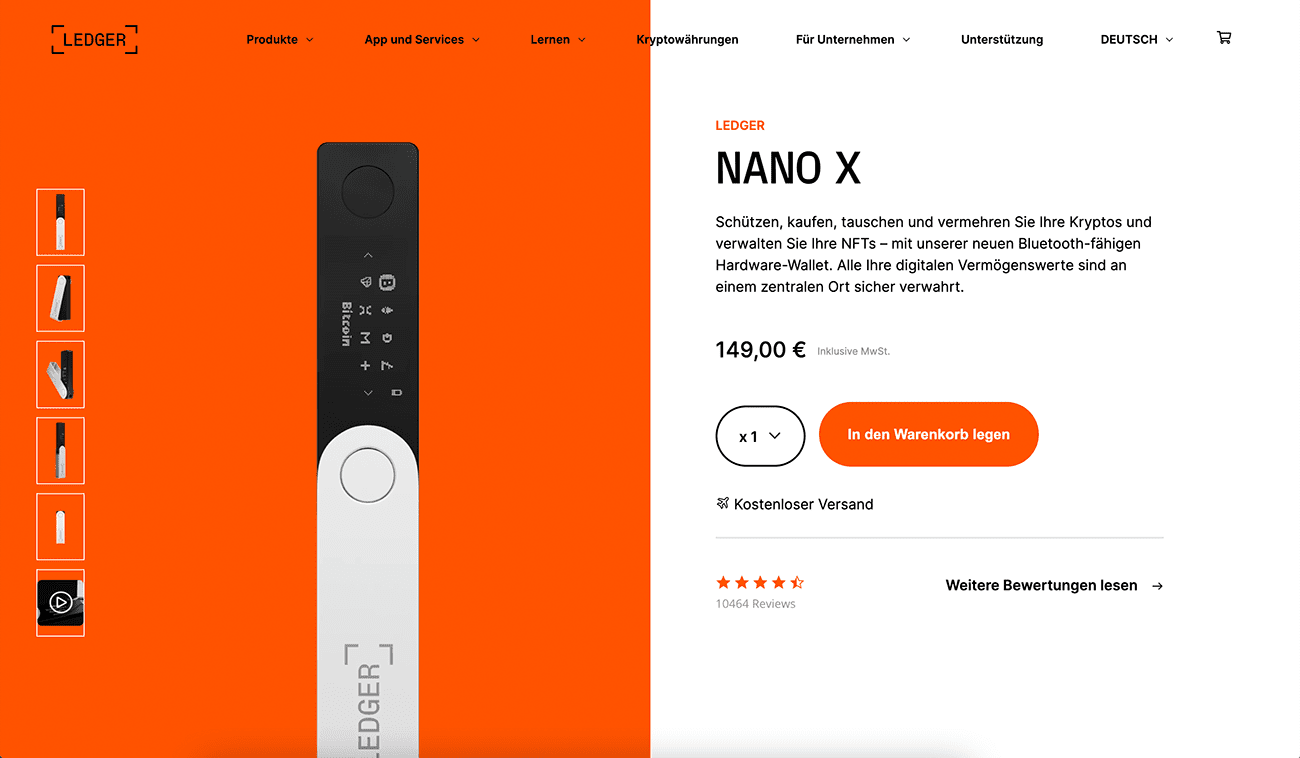 Ledger Nano X – Test und Erfahrungen (12/2025) | BTC-ECHO