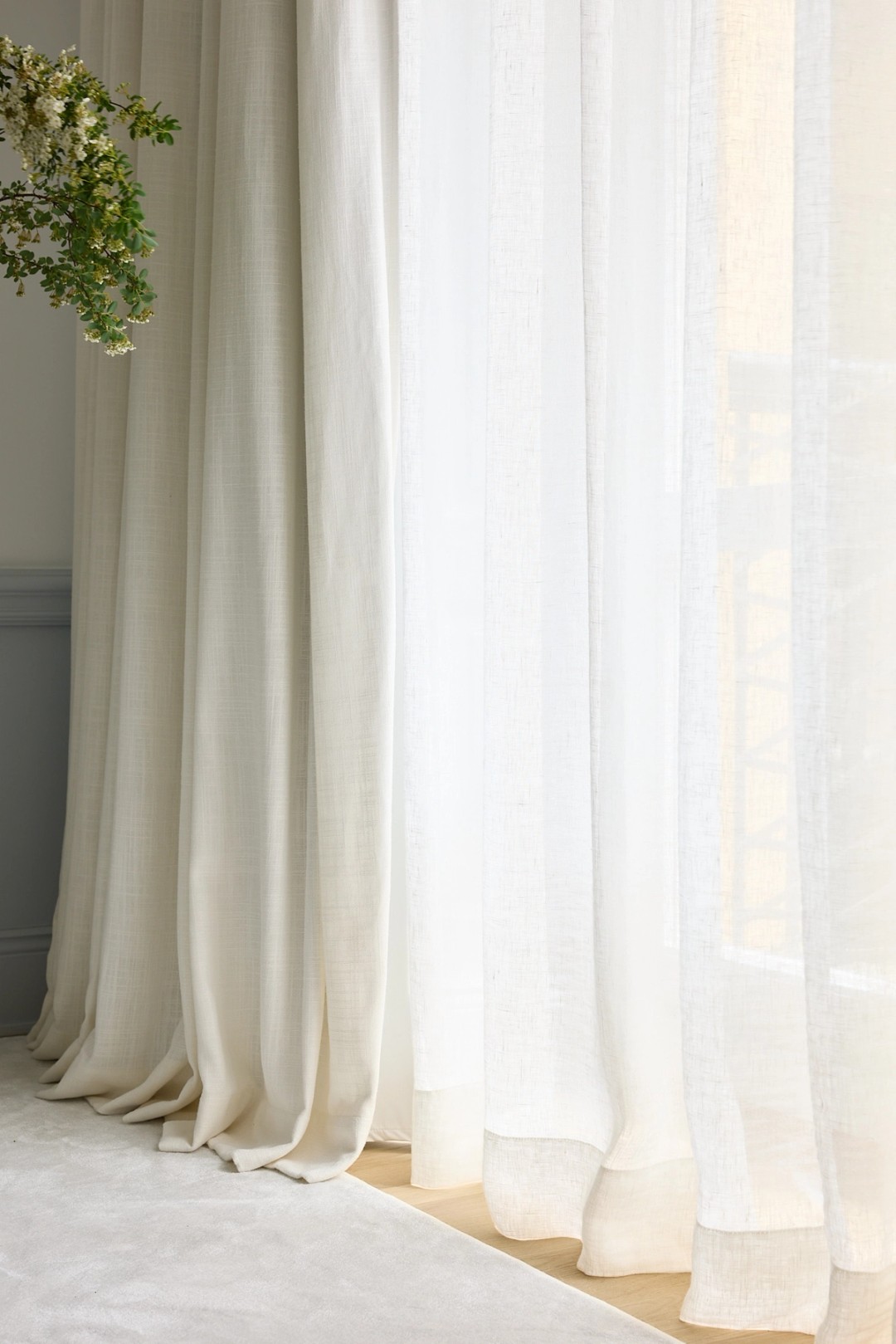 Hotel Curtains - How to: Hotel Curtain-look | Gotain