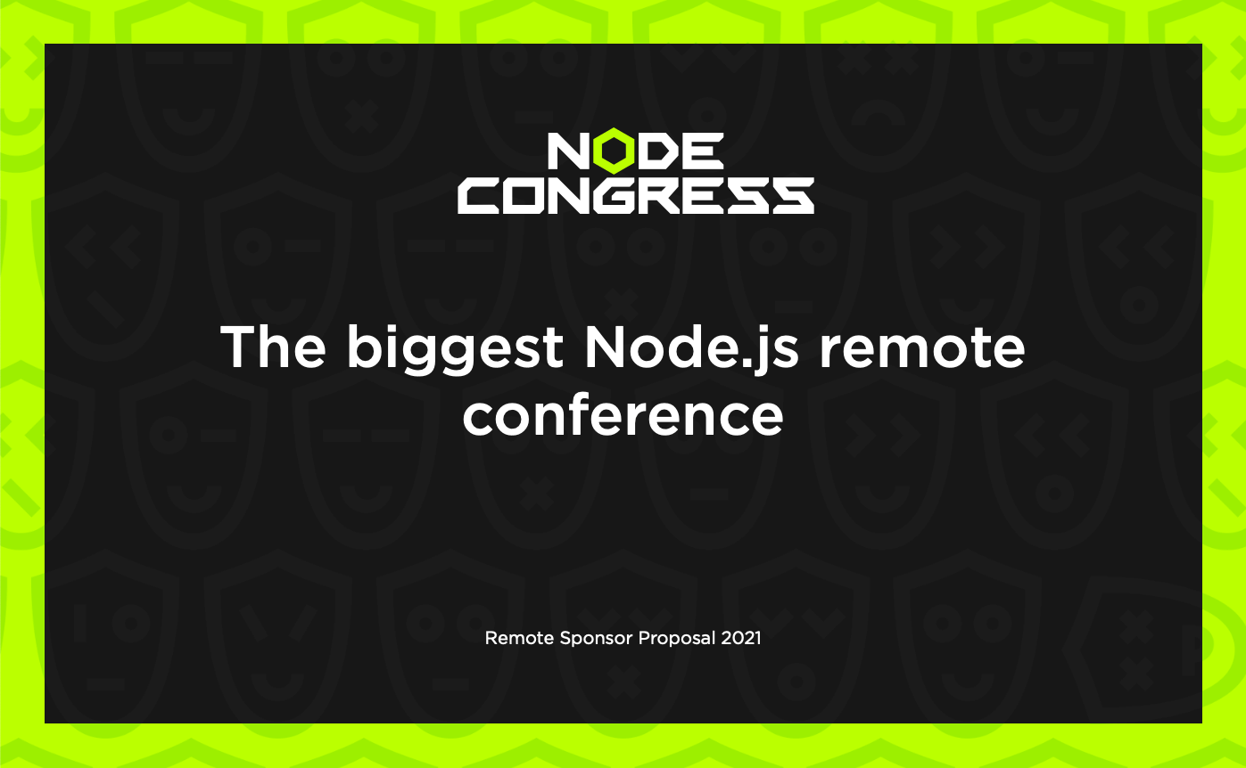 Sponsorship Proposal - Node Congress 2024