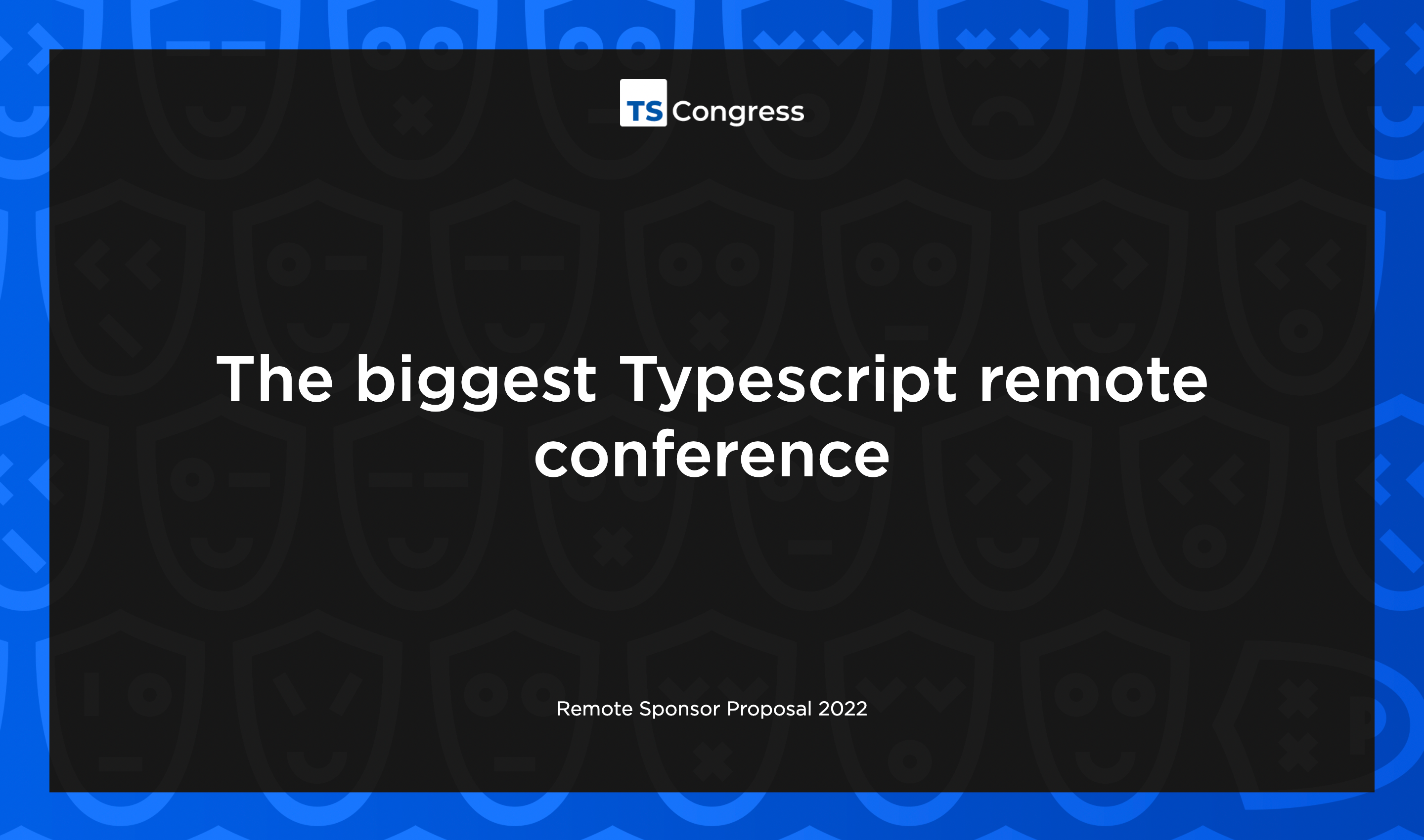 Sponsorship Proposal - Typescript Congress 2023