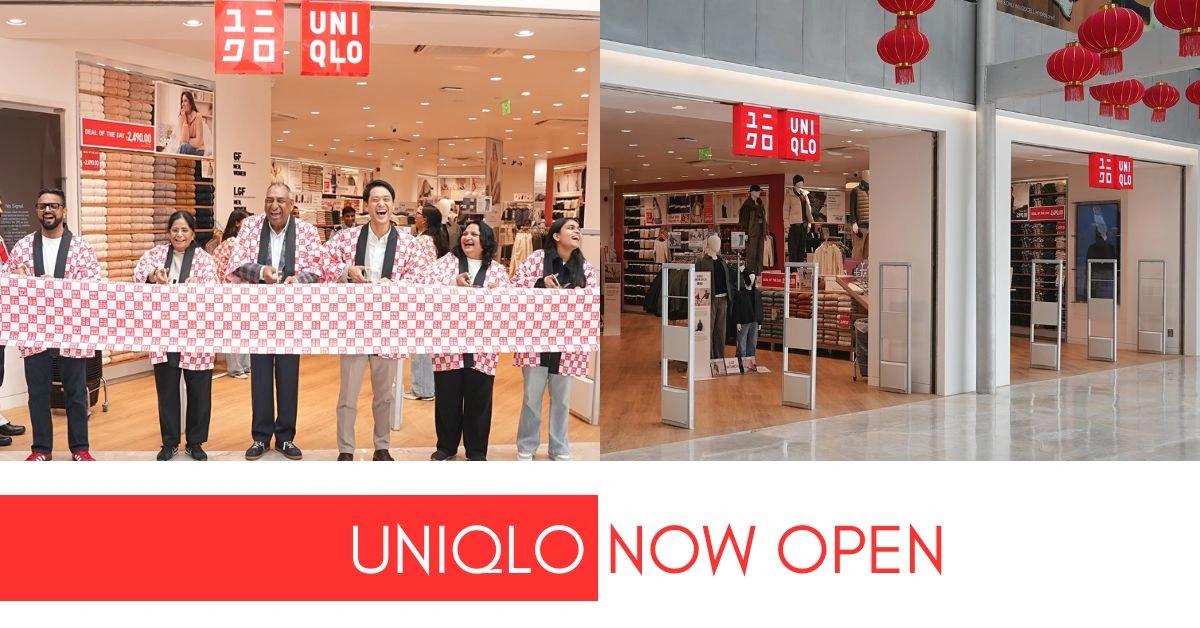 UNIQLO Celebrating Its New Store at Pacific Mall Tagore Garden in Delhi