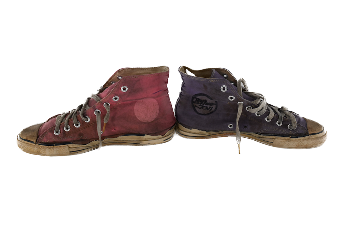 Mismatched Converse | Backstage with Bon Jovi