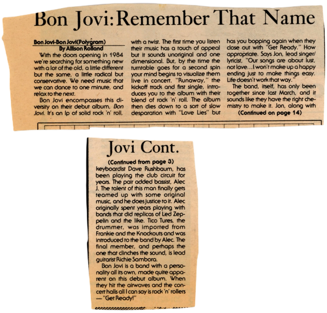 "Bon Jovi: Remember That Name" | Backstage with Bon Jovi