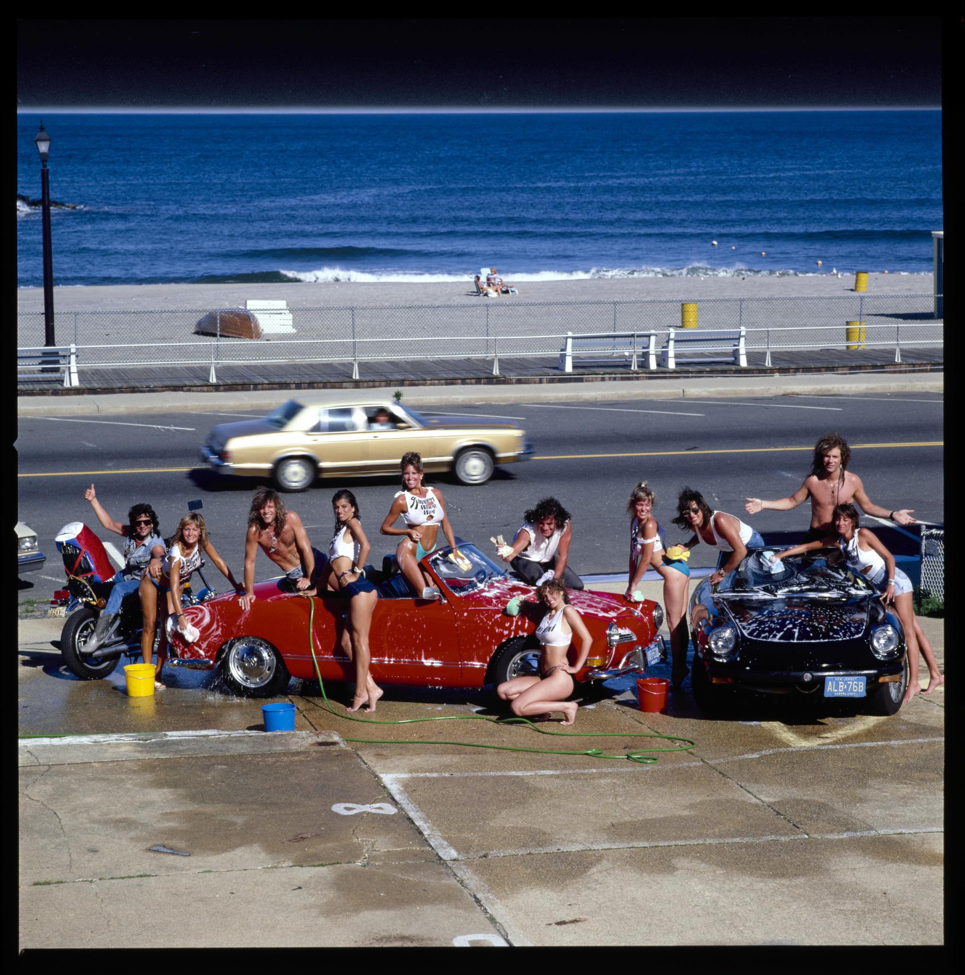 Slippery When Wet Car Wash Photoshoot | Backstage with Bon Jovi