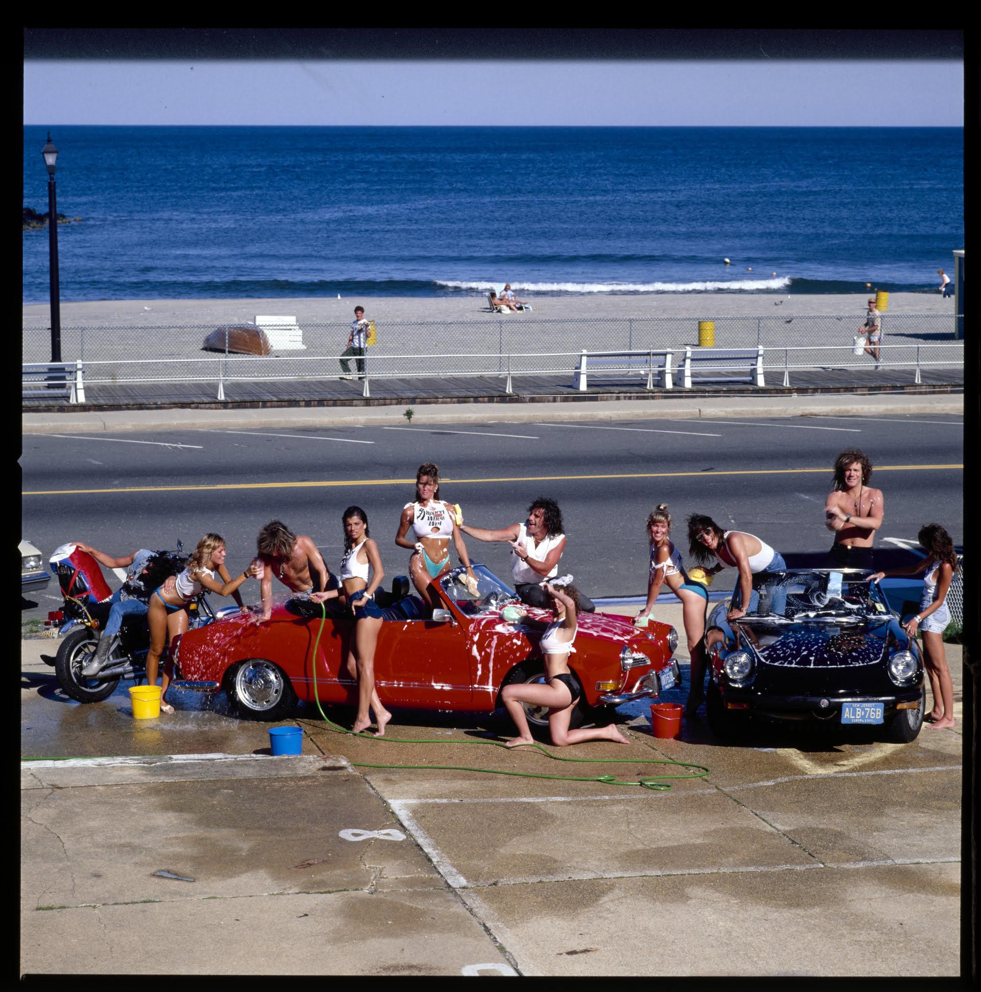 Slippery When Wet Car Wash Photoshoot | Backstage with Bon Jovi
