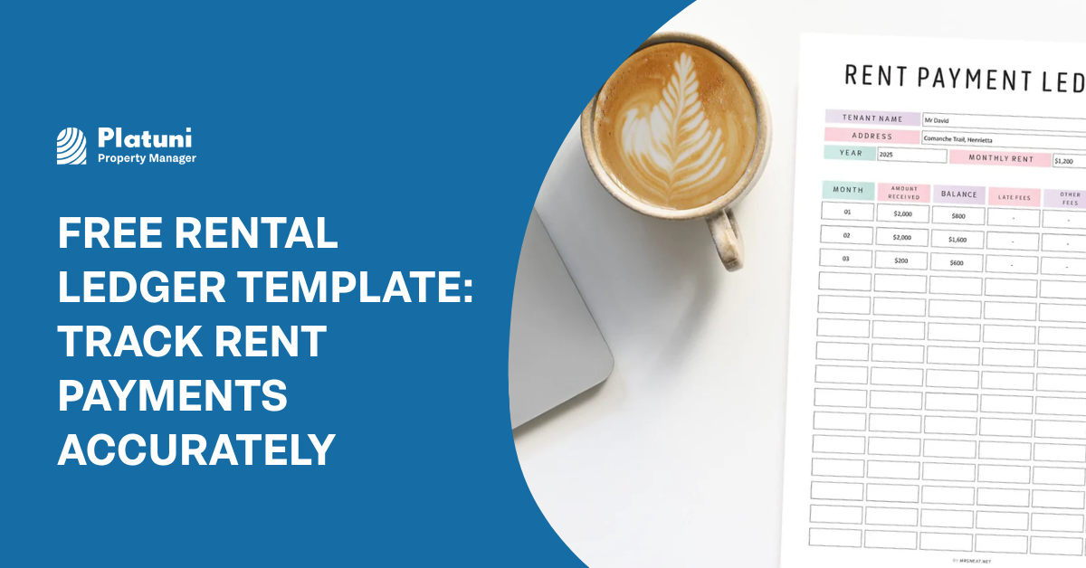 Free Rental Ledger Template: Track Rent Payments Accurately