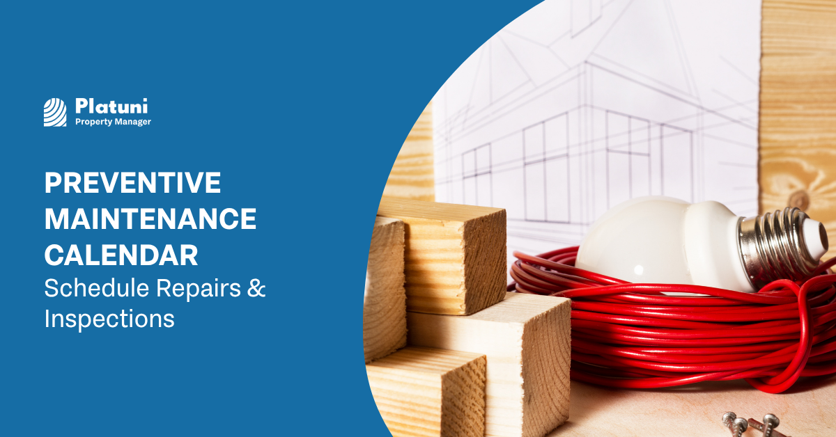 Preventive Maintenance Calendar | Schedule Repairs & Inspections