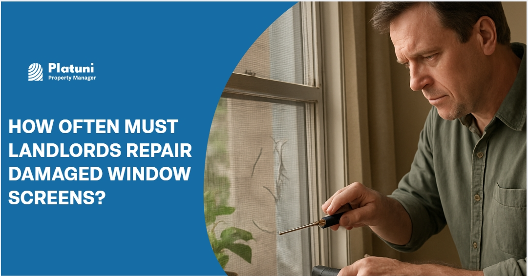 How Often Must Landlords Repair Damaged Window Screens?