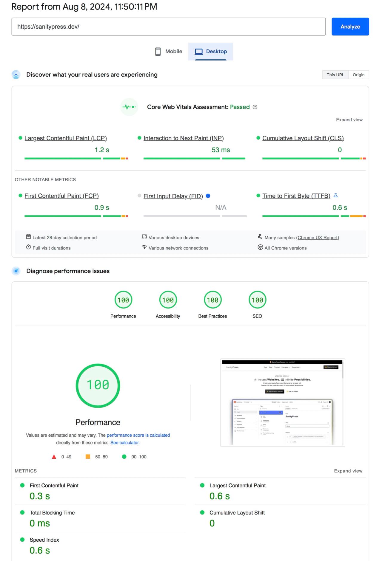 What is SanityPress?