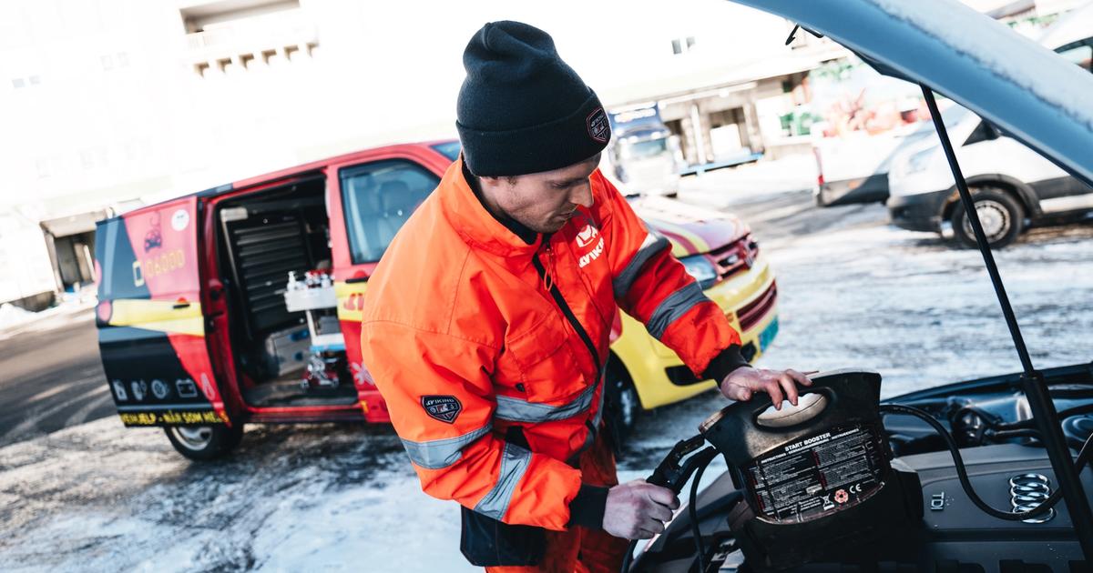 Jump start assistance | Viking Assistance