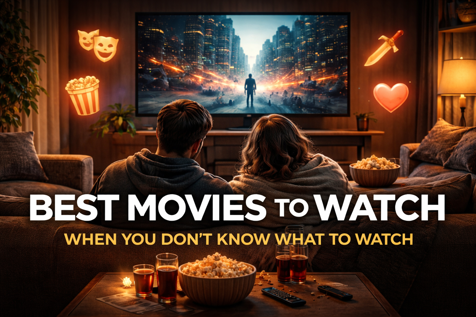 🎬 Best Movies to Watch When You Don’t Know What to Watch | TopMovieList