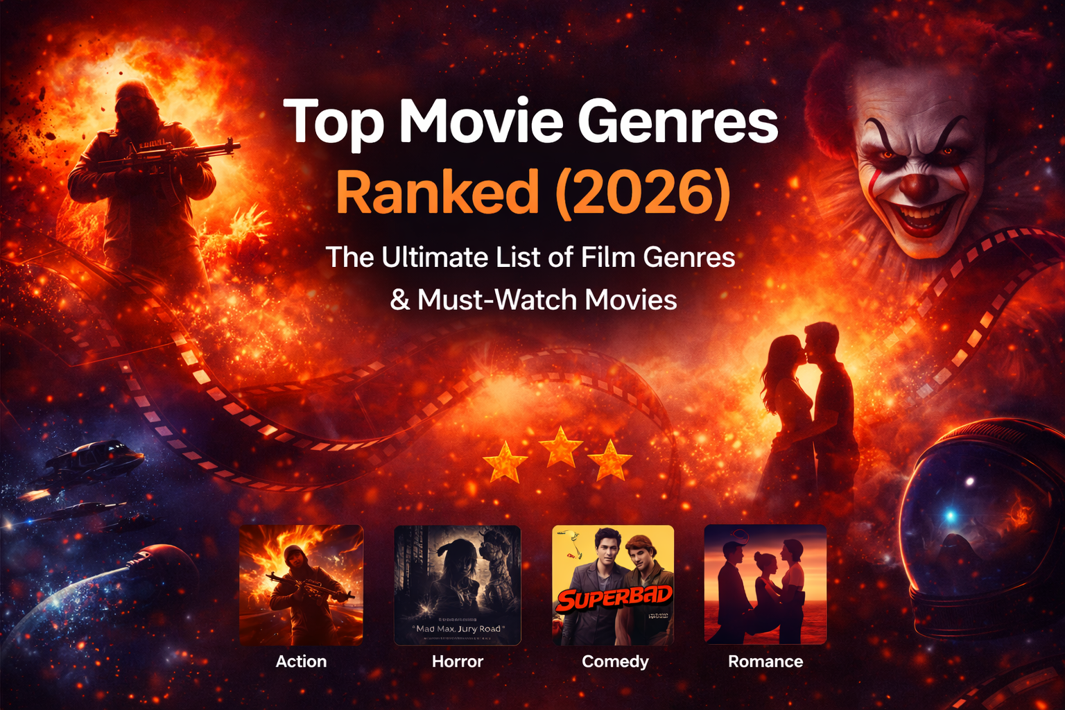 Top Movie Genres Ranked (2026) — The Ultimate List of Film Genres ...