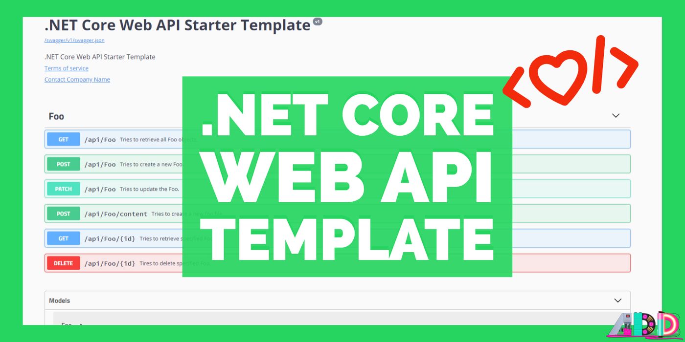 .NET Core Web API Starter Template | AMIE D.D.