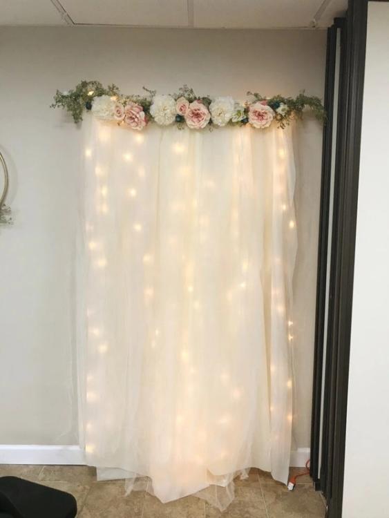 Easy, Budget-Friendly DIY Curtain Lights Backdrop - Curtains Up Blog ...