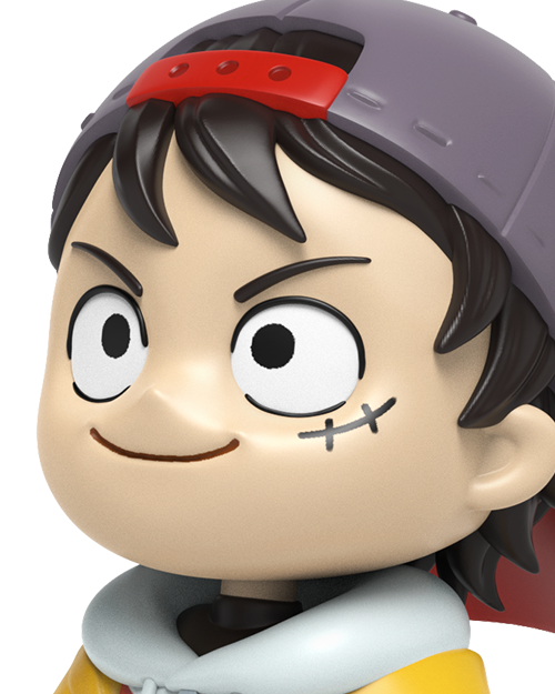 CosmiQ x One Piece: Luffy | Mighty Jaxx