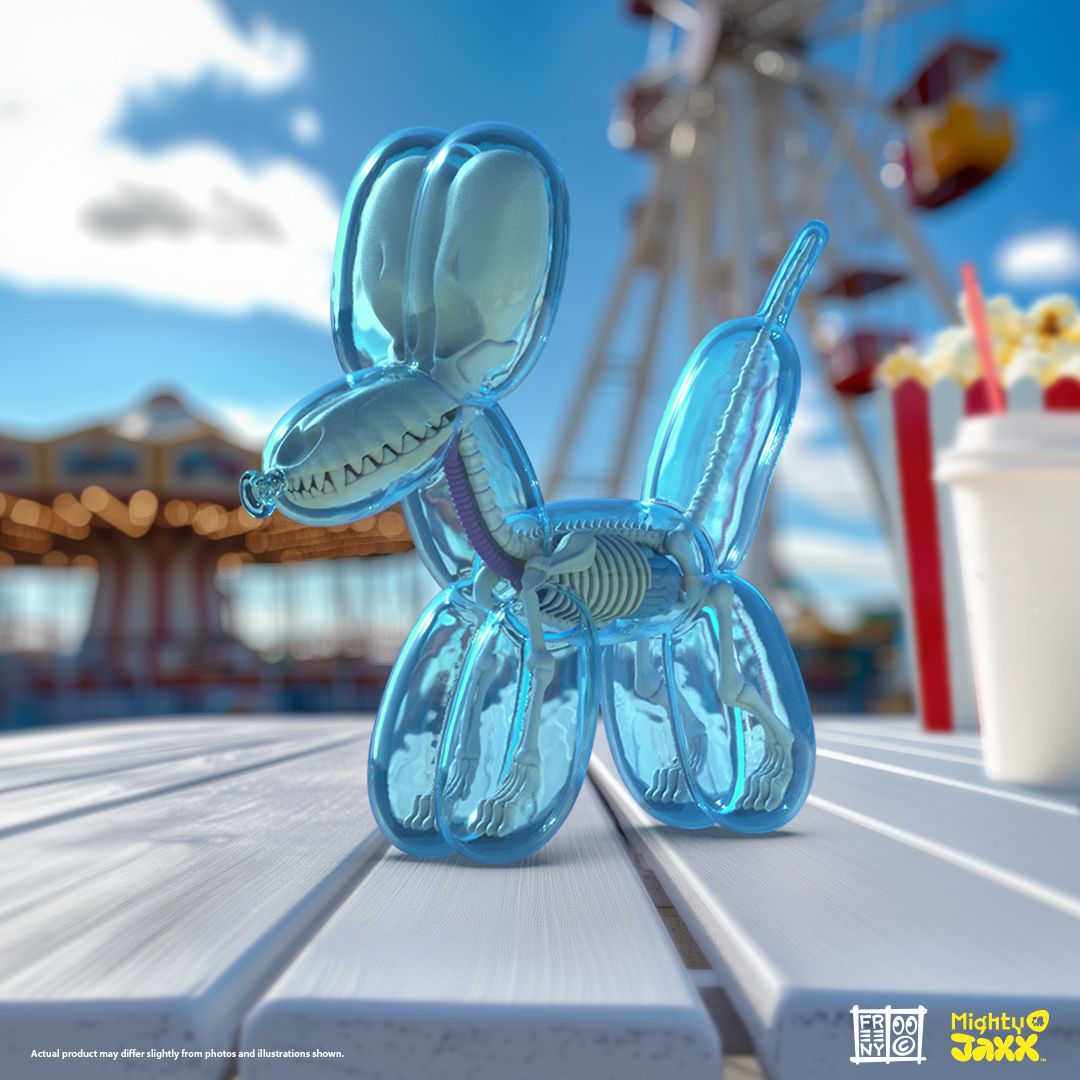 Funny Anatomy Balloon Dog (Sky Blue Edition)