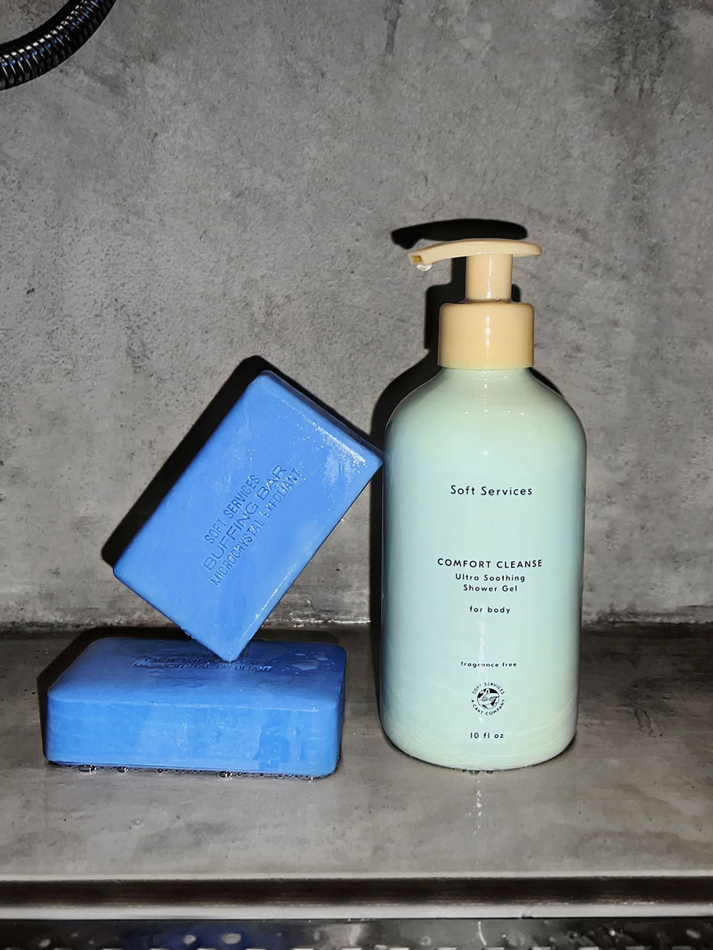 Shower Duo | Buffing Bar, Comfort Cleanse - Soft Services | Soft ...
