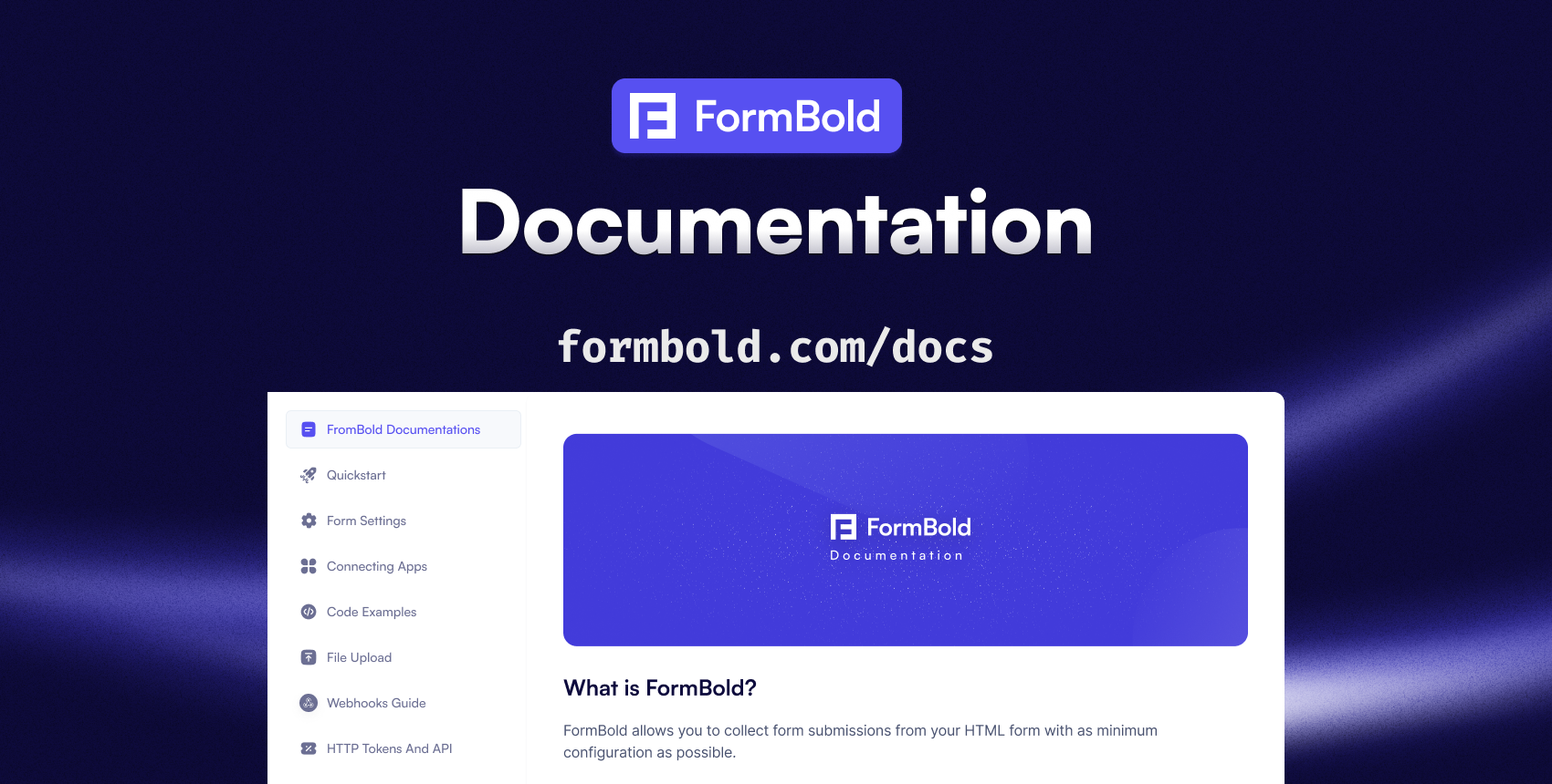 Documentation | FormBold