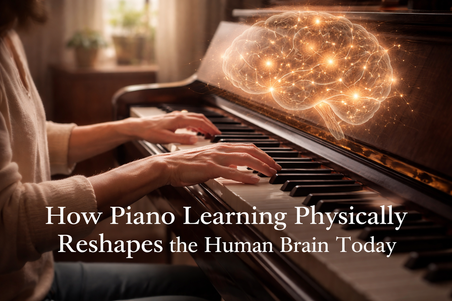 How Piano Learning Physically Reshapes the Human Brain Today | PIAAANO ...
