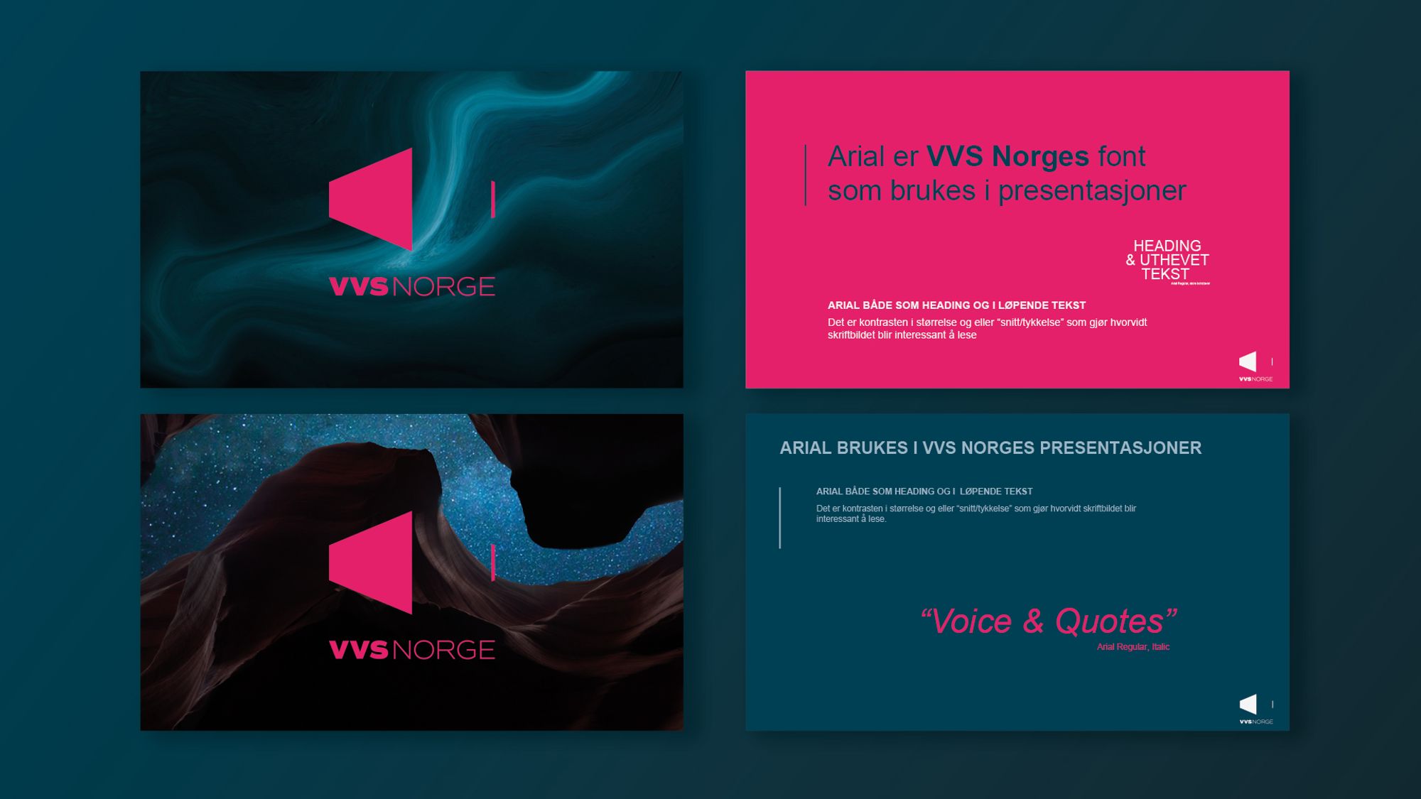 VVS Norge visuell identitet