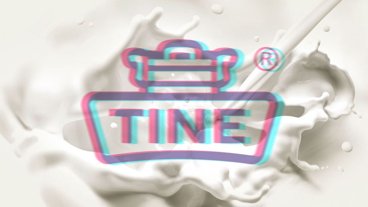 Når vil Tine fjerne logoen?