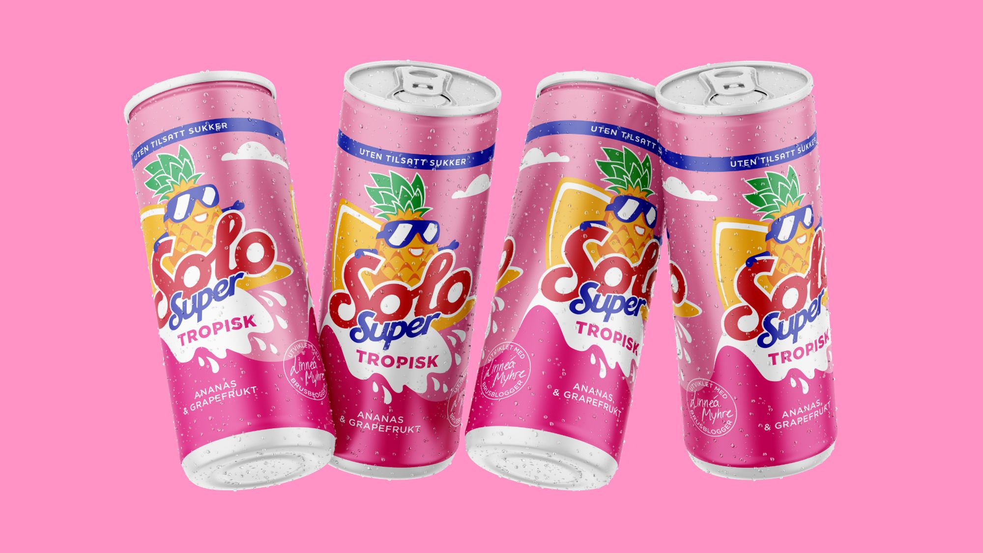 Solo Super Tropisk – Surfende ananas i norsk natur