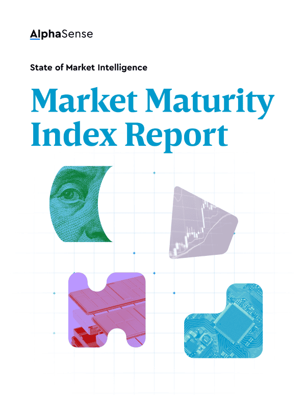 State of Market Intelligence: Market Maturity Index Report