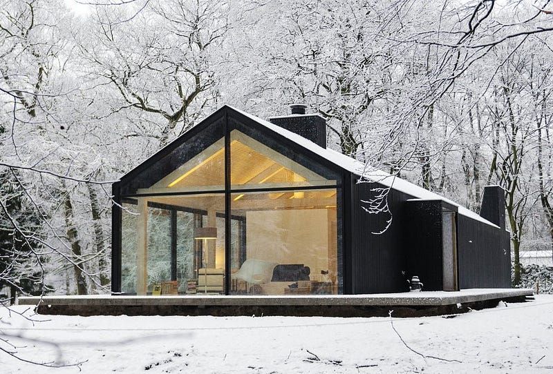 10 Beautiful and Inspiring Winter Homes