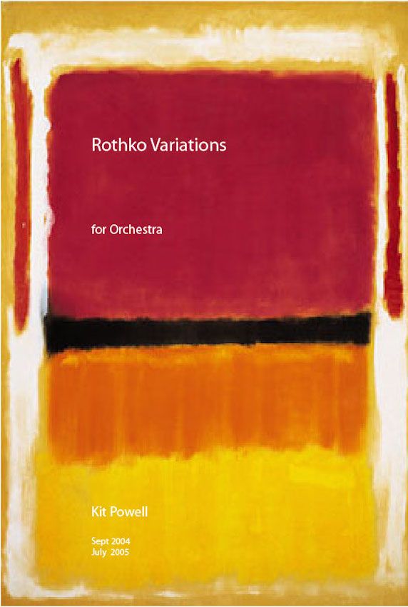 Rothko Variations | Kit's Music