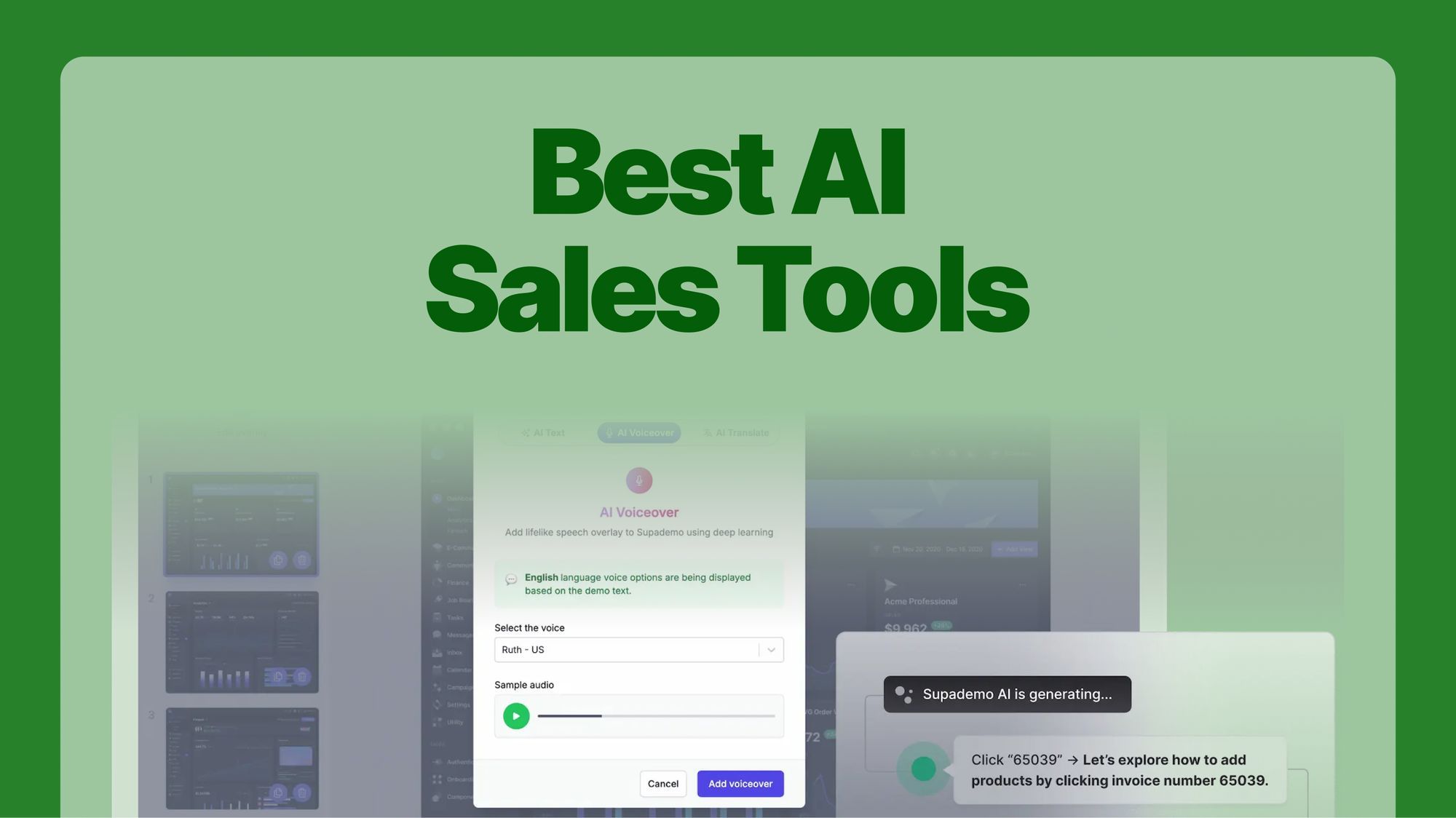 🏆 13 Best AI Sales Tools Reviewed: 2026 Guide | Supademo Blog