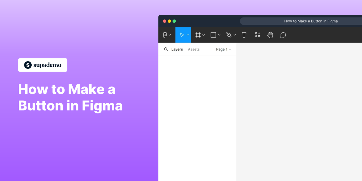 How to Make a Button in Figma | Supademo Blog