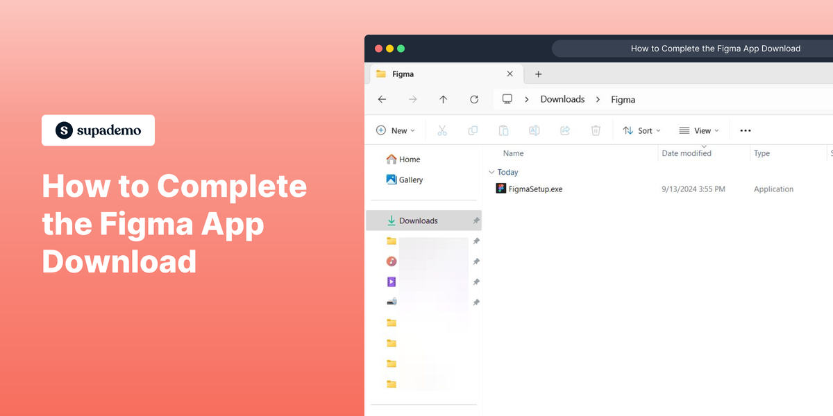 How to Complete the Figma App Download | Supademo Blog