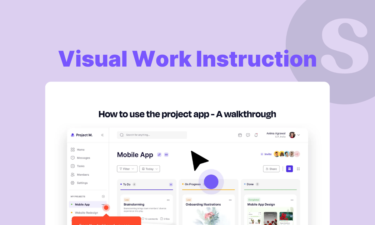 Visual Work Instruction: Free Templates, Examples, & Tips | Supademo Blog
