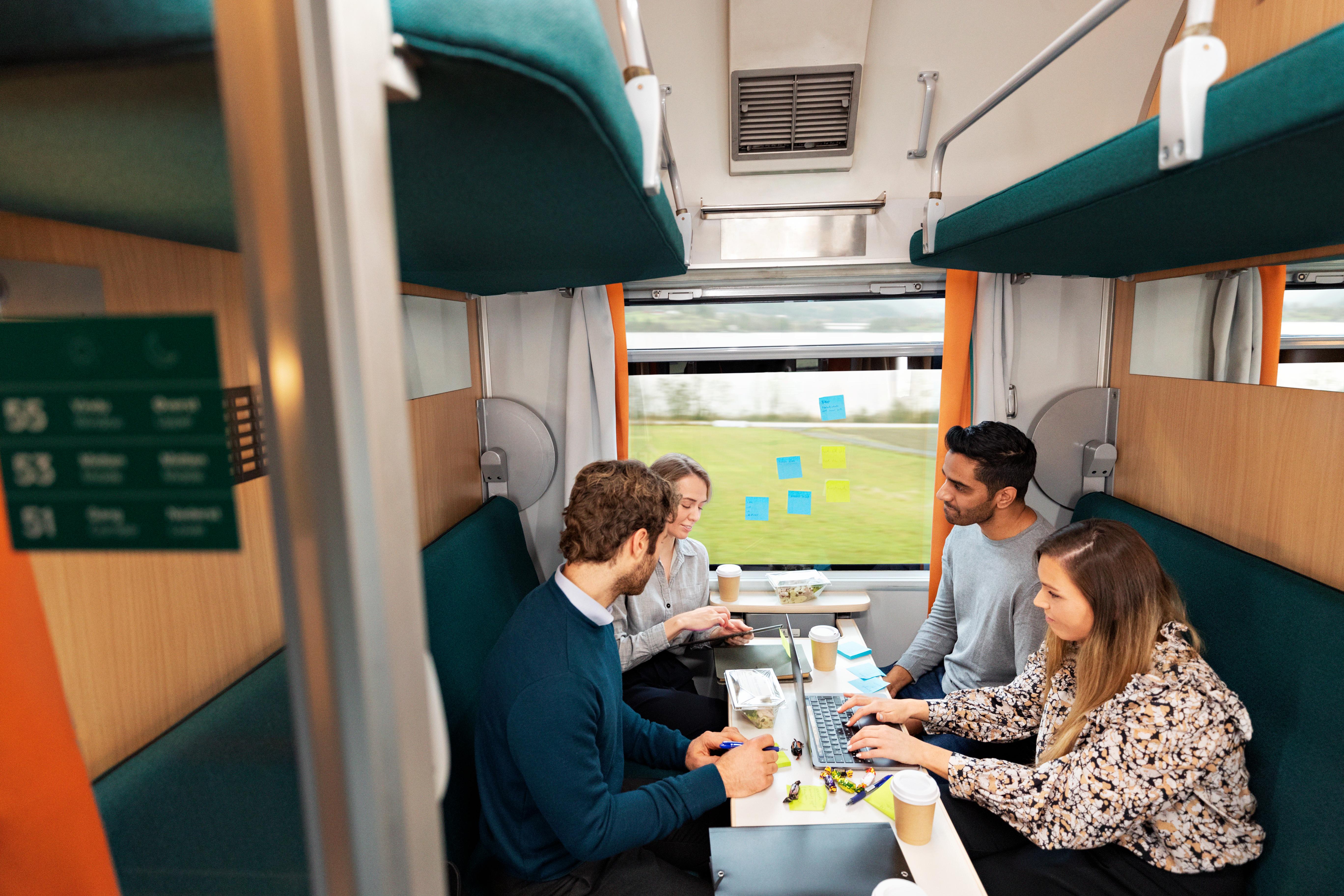 Group travel by train or bus | work trip | hire a train | vy.no