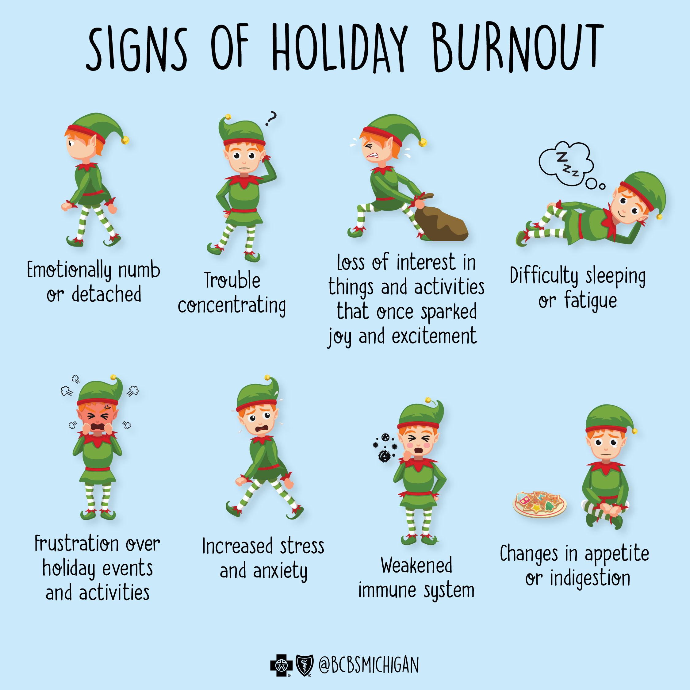 Signs of Holiday Burnout