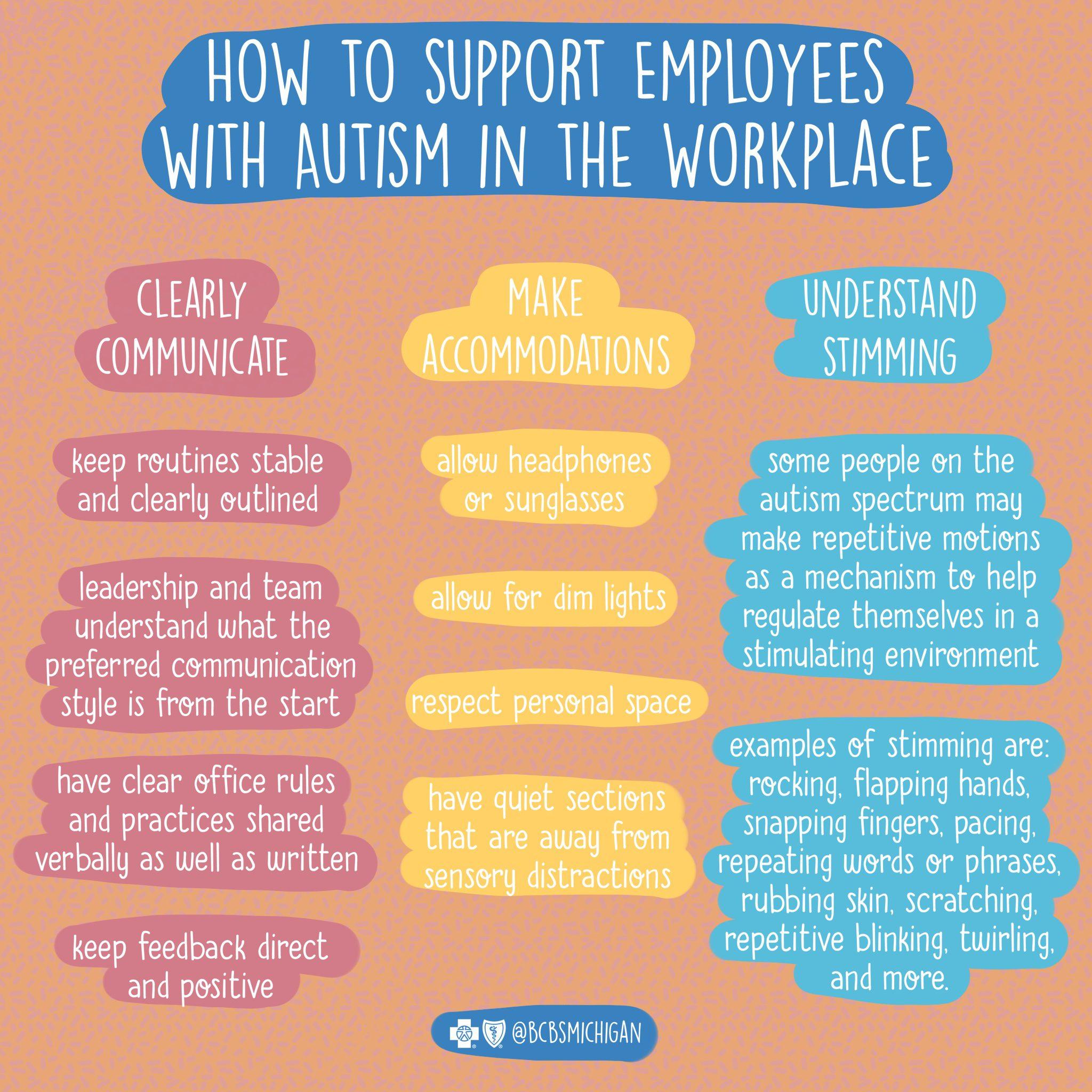 Supporting Employees with Autism in the Workplace