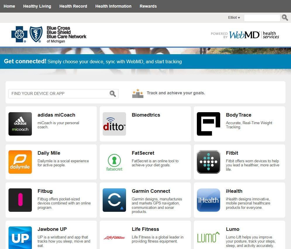 Blue Cross Members: A Single App to Track Steps, Calories and More