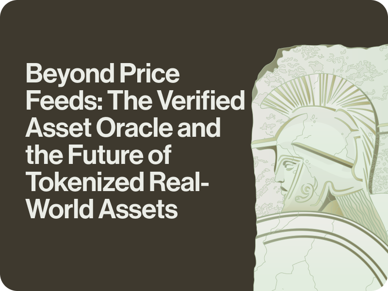 Chronicle Protocol Blog | Beyond Price Feeds: The Verified Asset Oracle and the Future of ...