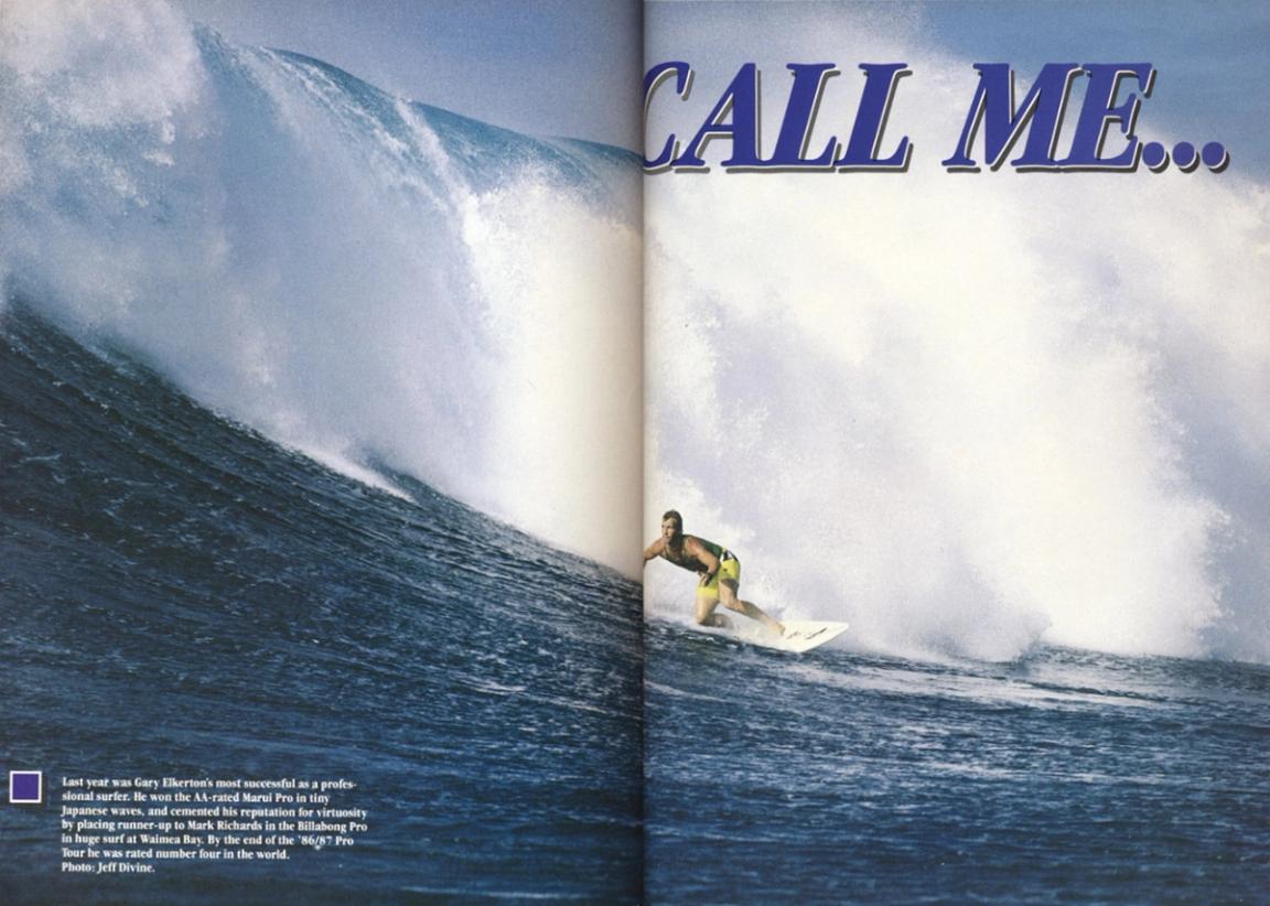 Surf writer Phil Jarratt's profile on Australian surfer Gary Elkerton ...