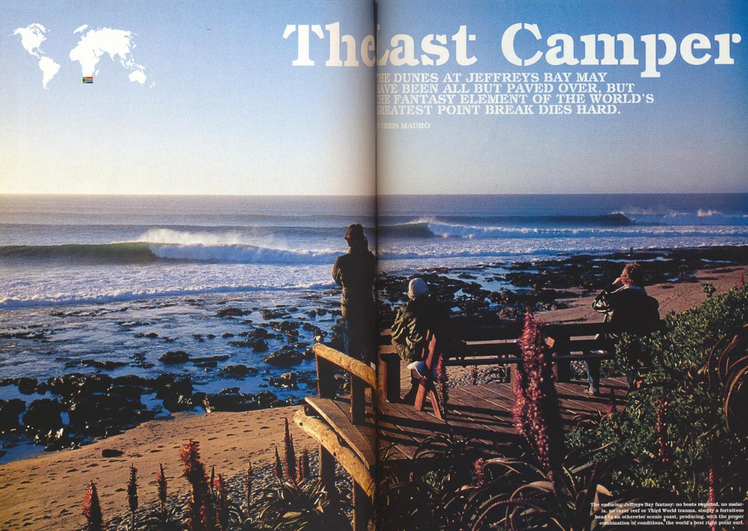 "THE LAST CAMPER," ANTHONY VAN DEN HEUVEL PROFILE BY CHRIS MAURO ...